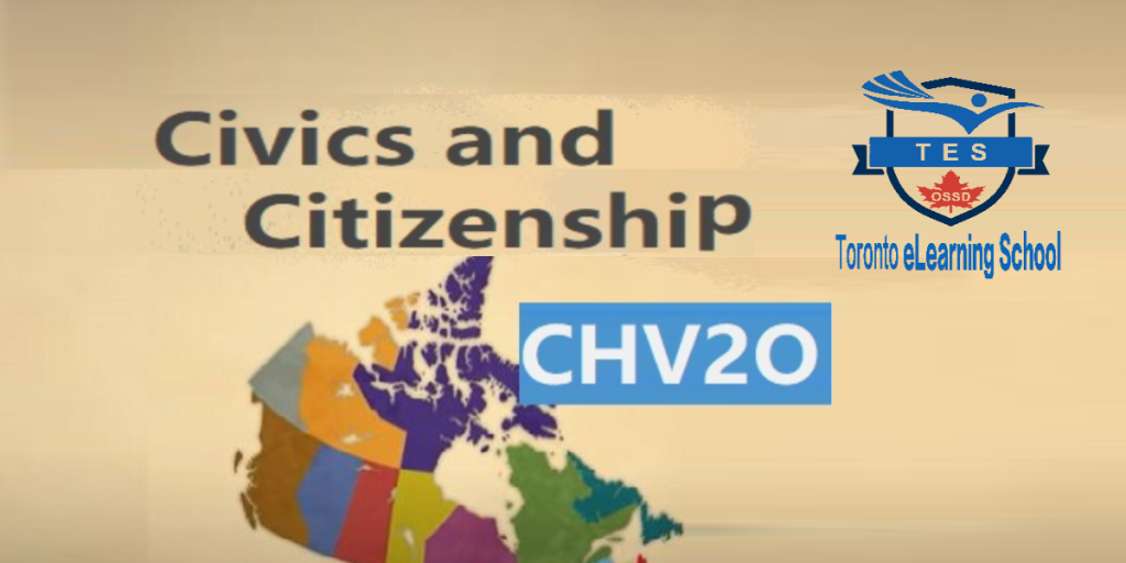 CHV2O Civics and Citizenship - Toronto eLearning School - Canada's ...