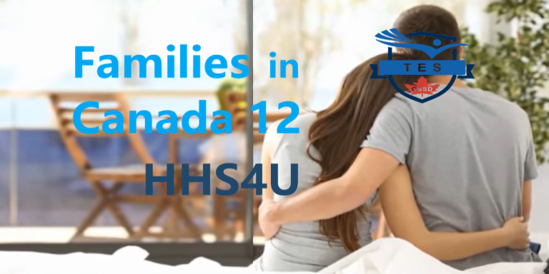 HHS4U Families in Canada Grade 12