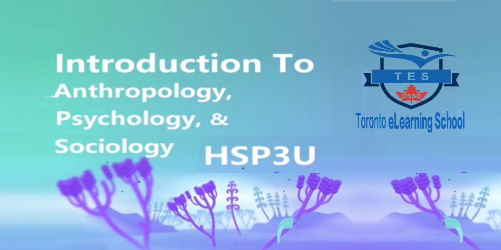 HSP3U Psychology and Sociology 11 - Toronto eLearning School - Canada's ...