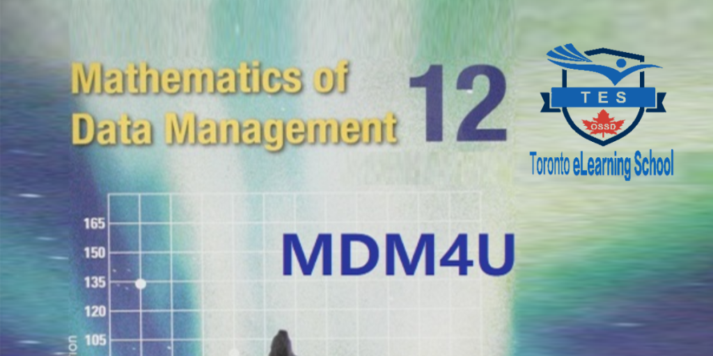 MDM4U Mathematics of Data Management